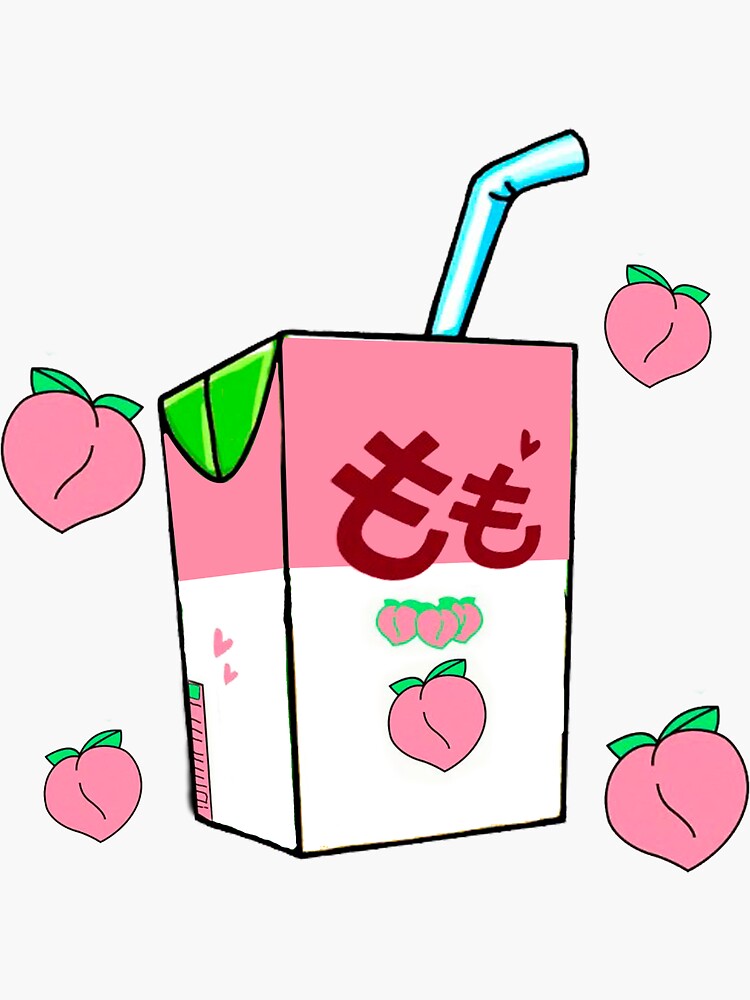 "Japanese Juice Box" Sticker by Aleksey888 | Redbubble