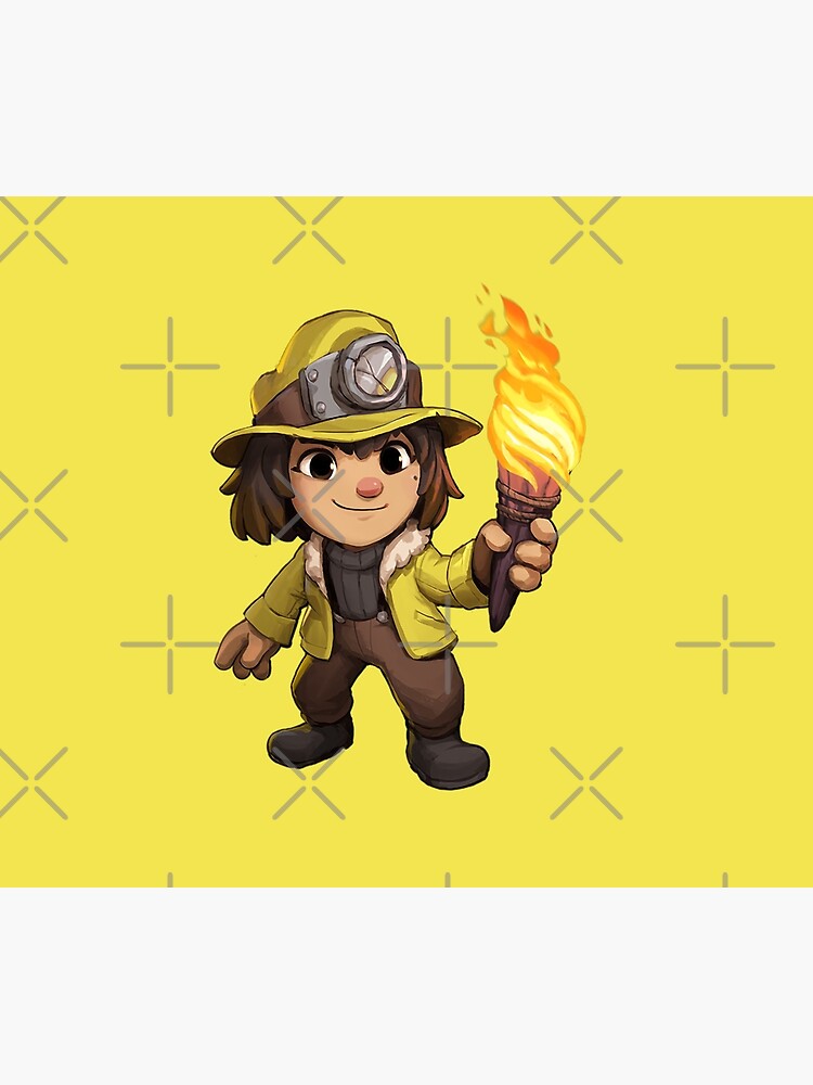 "Ana Spelunky - Spelunky 2" Throw Blanket by remembermekid | Redbubble