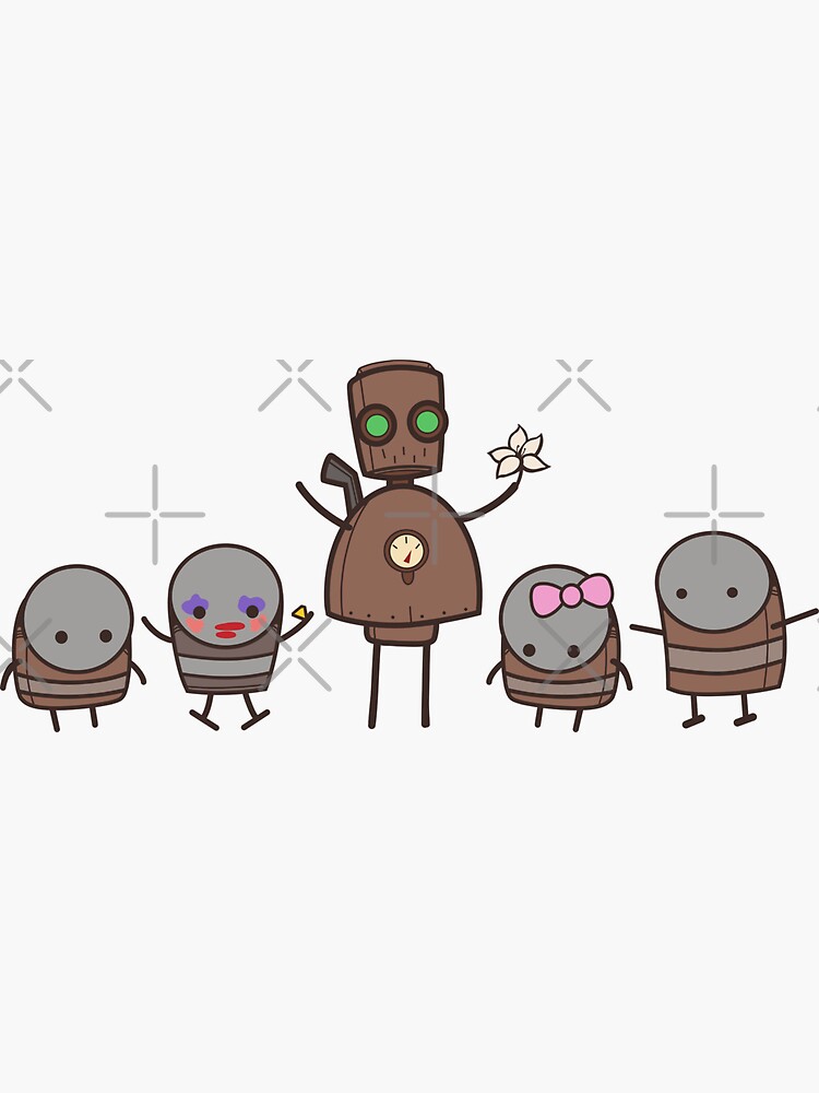 "nier robots" Sticker by AmbsArt | Redbubble