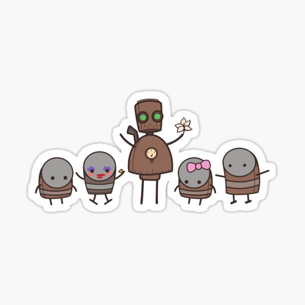 "nier robots" Sticker by AmbsArt | Redbubble
