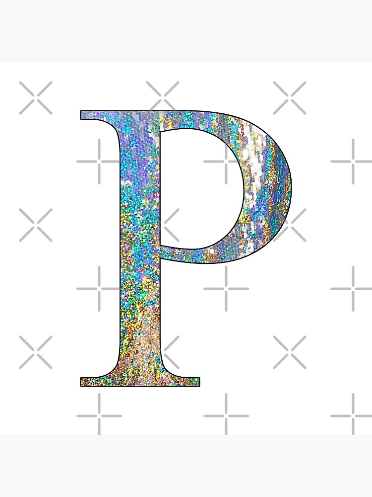 "Holographic Rho // Letter P" Poster for Sale by artbysydsyd | Redbubble