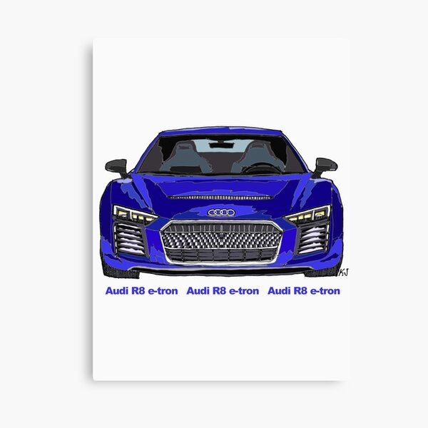 Audi 2015 R8 Canvas Prints | Redbubble