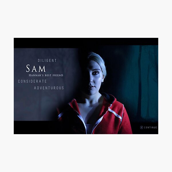 Until Dawn Sam Gifts & Merchandise | Redbubble