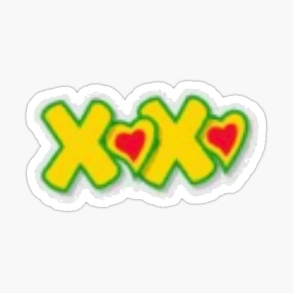 "Xoxo" Sticker by DorranLivan | Redbubble