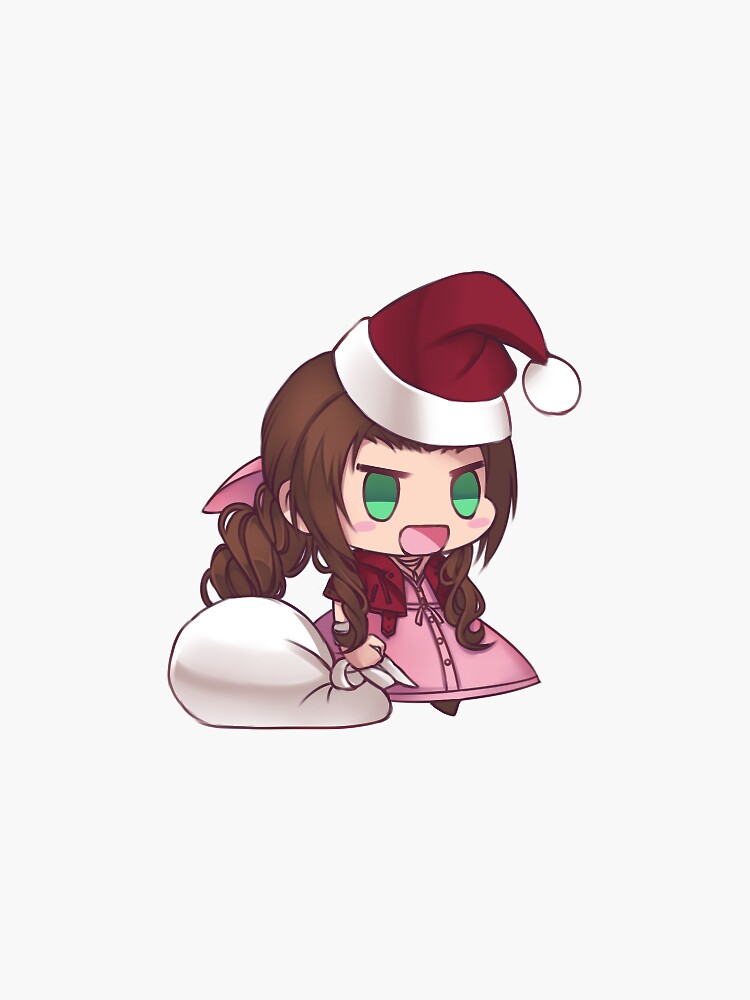 "Padoru Aerith" Sticker for Sale by tifaamakura | Redbubble