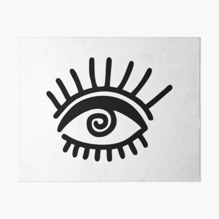 "eye, aztec, indian, symbols" Art Board Print for Sale by gandra ...