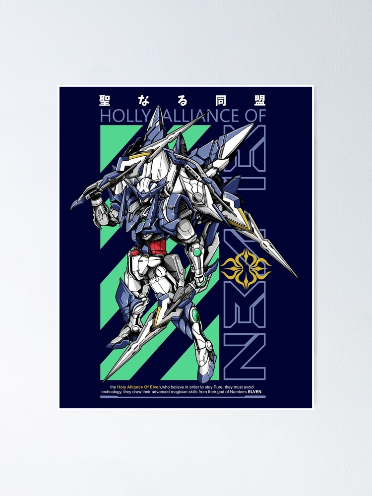 "Exia Essential Gundam" Poster for Sale by webhobby | Redbubble