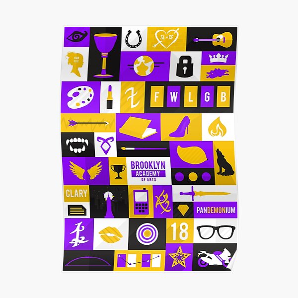 "Pandemonium - Shadowhunters" Poster for Sale by SophiaLornie | Redbubble