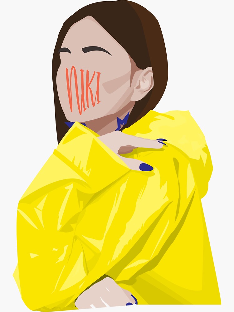 "NIKI Vector Art" Sticker by Raizenyzer10 | Redbubble