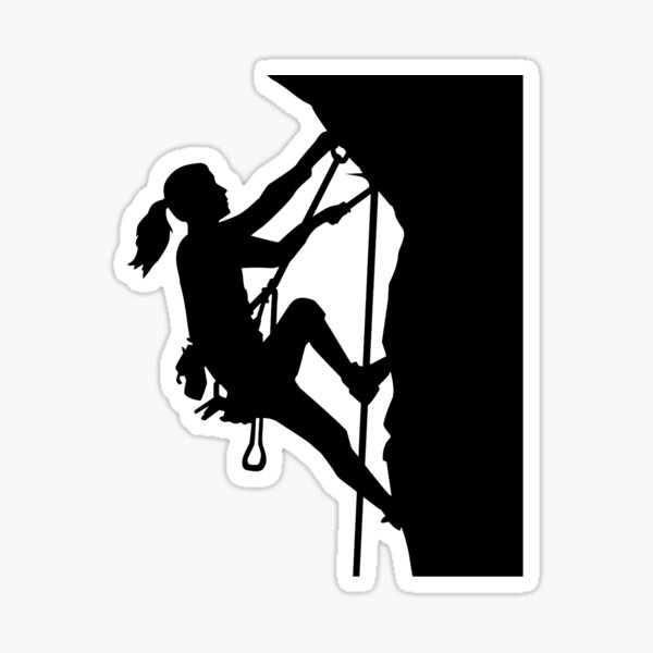 Rock Climb Stickers | Redbubble