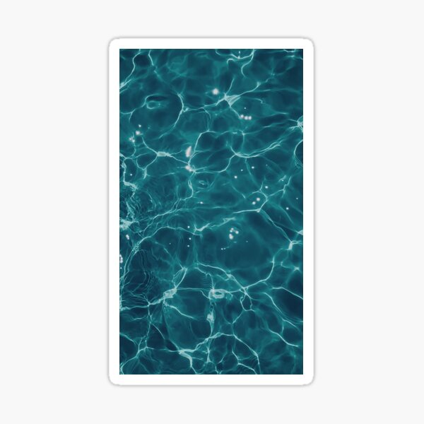 "Aqua Blue" Sticker for Sale by samriddhisinha5 | Redbubble