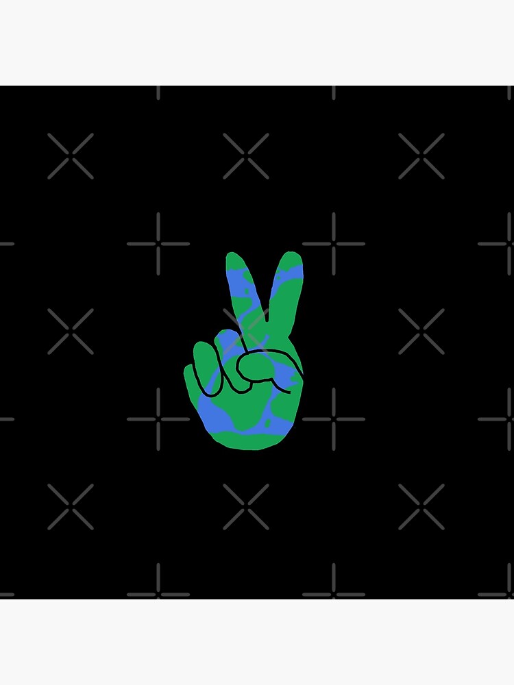 "World peace sign" Poster for Sale by eleanor27 | Redbubble