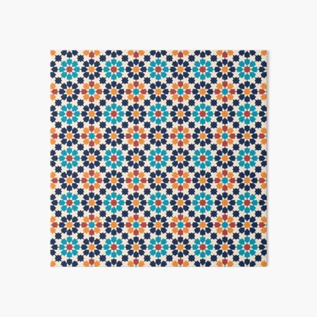 "Moroccan tiles zelij pattern mousaic" Art Board Print by ambaart ...