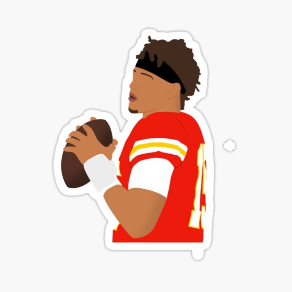 "Patrick Mahomes" Sticker for Sale by mouadmarghadi | Redbubble