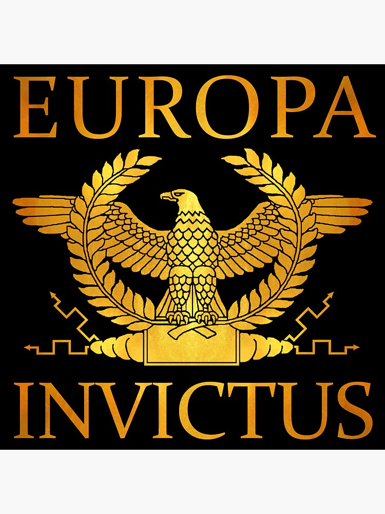 "Europa Invictus" Sticker for Sale by AtlanteanArts | Redbubble