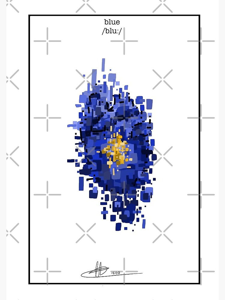 "have some blue" Spiral Notebook for Sale by notlimah-arik | Redbubble