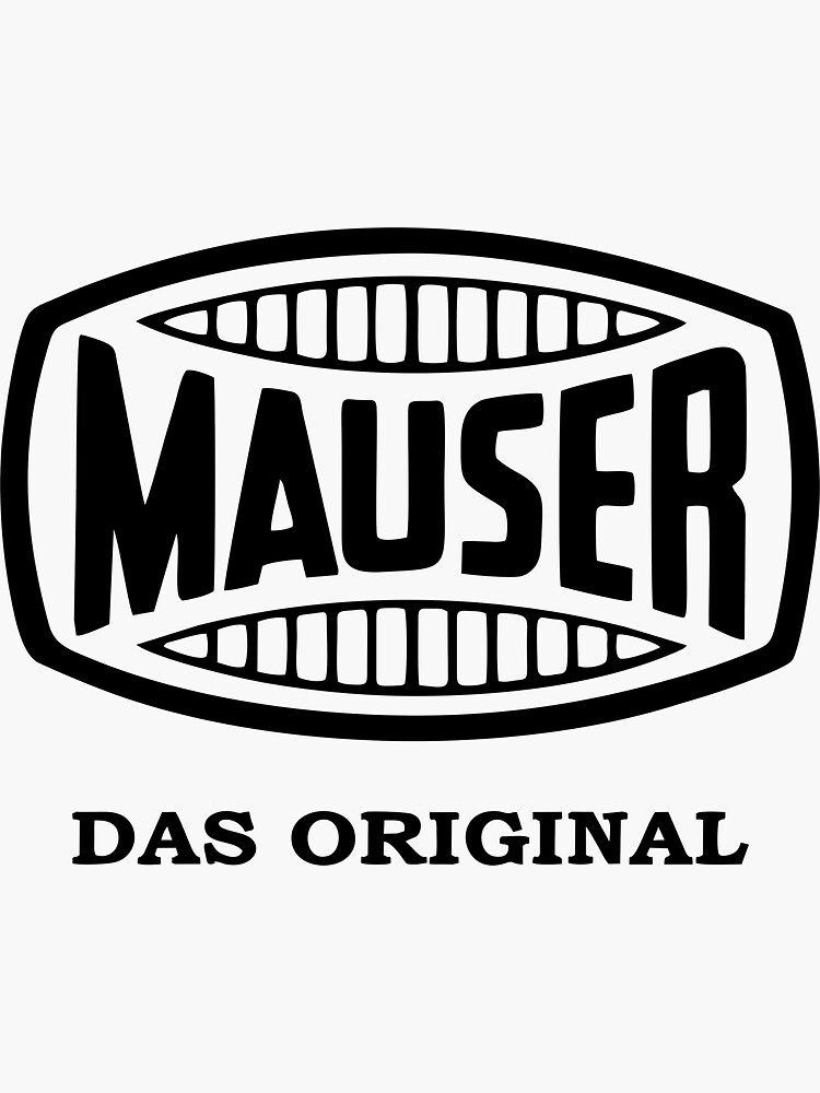 "BEST SELLER - mauser logo Merchandise" Sticker for Sale by foritvalley ...