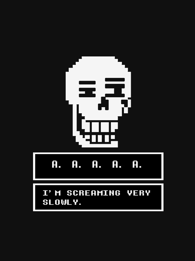 "Undertale - Papyrus" T-shirt by Gabbo | Redbubble | undertale t-shirts ...