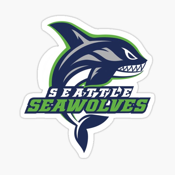 "Seattle Seawolves Logo " Sticker by Georgiank | Redbubble