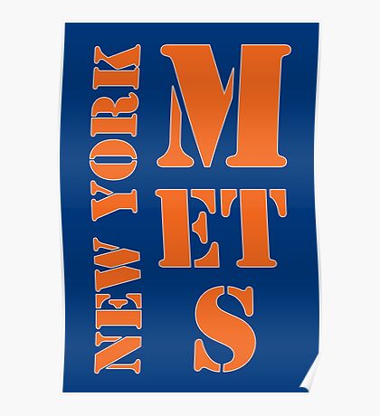 New York Mets: Posters | Redbubble