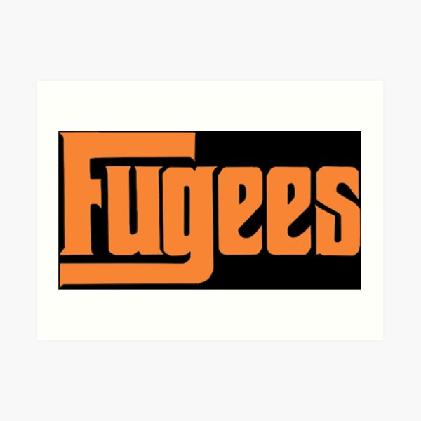 Lámina artística «fugees - lauryn hill, wyclef, el logotipo de la ...