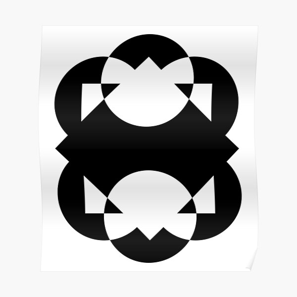 "Modern Quatrefoil" Poster by coraxcreative | Redbubble