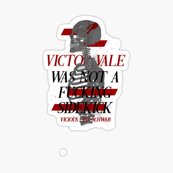 "VICTOR VALE | VICIOUS QUOTE" Sticker for Sale by -darkerstar | Redbubble