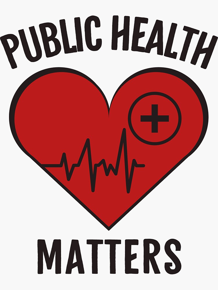 "Public Health Matters" Sticker for Sale by nanathaishop | Redbubble