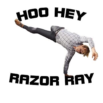 "Razor Ray" Poster for Sale by kiwiandy | Redbubble