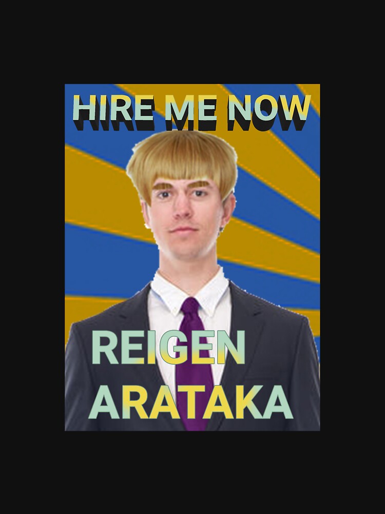 "Cursed Live-Action Reigen Arataka" T-shirt for Sale by Passione ...