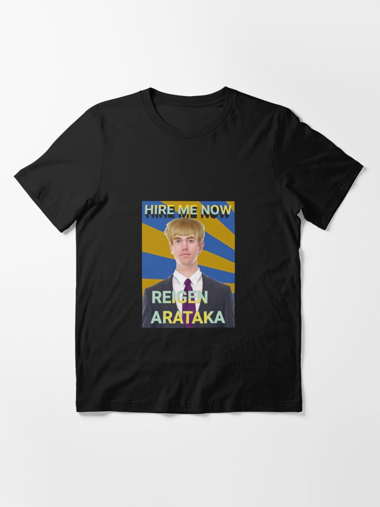 "Cursed Live-Action Reigen Arataka" T-shirt for Sale by Passione ...