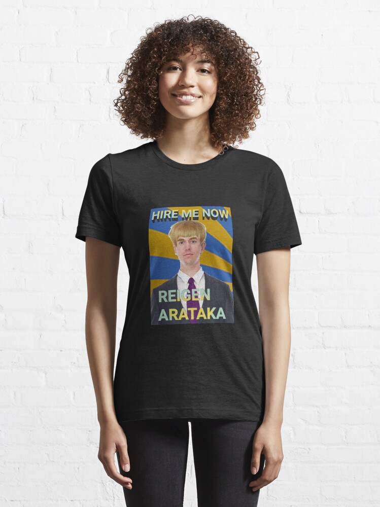 "Cursed Live-Action Reigen Arataka" T-shirt for Sale by Passione ...