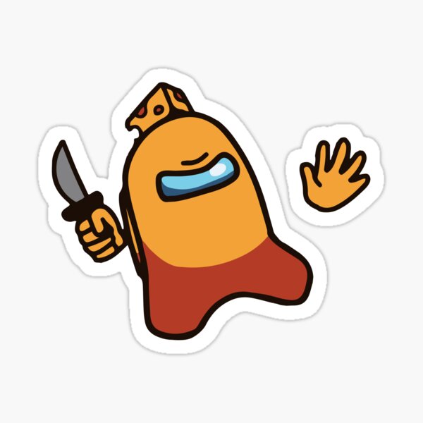 Among Us Mr Cheese Stickers | Redbubble