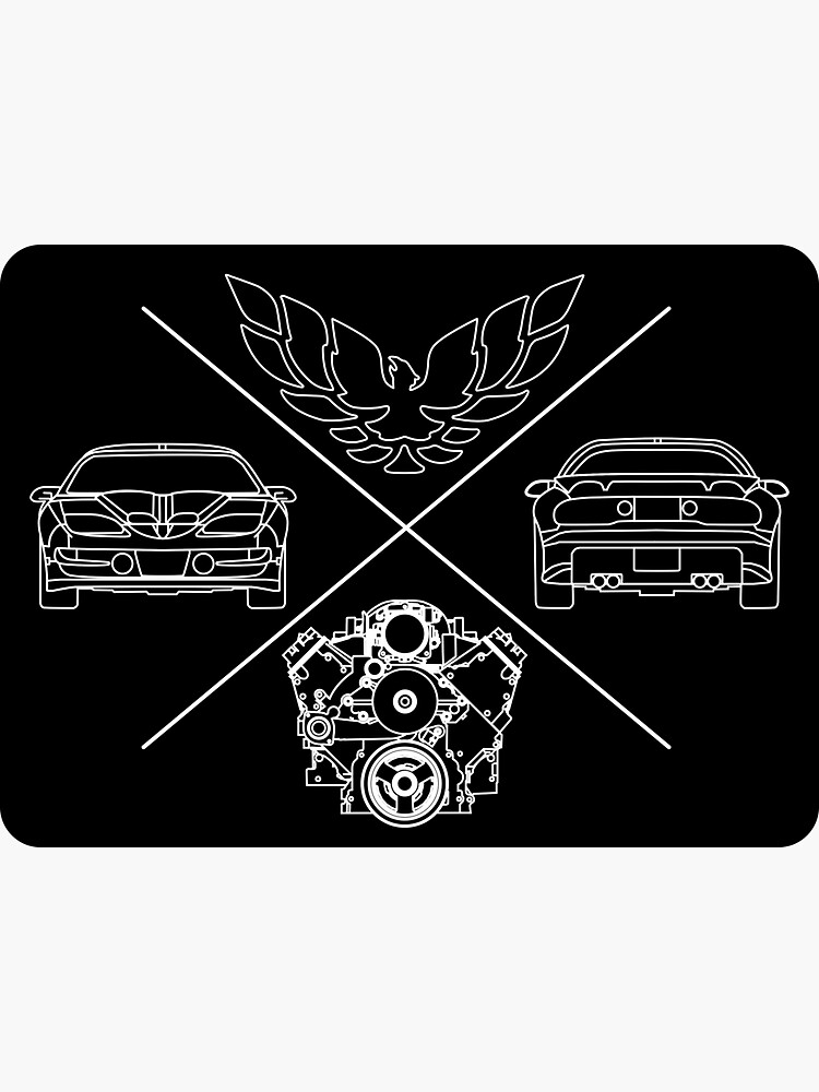 "The last of the breed, Trans Am WS6!" Sticker for Sale by Firebird66 ...