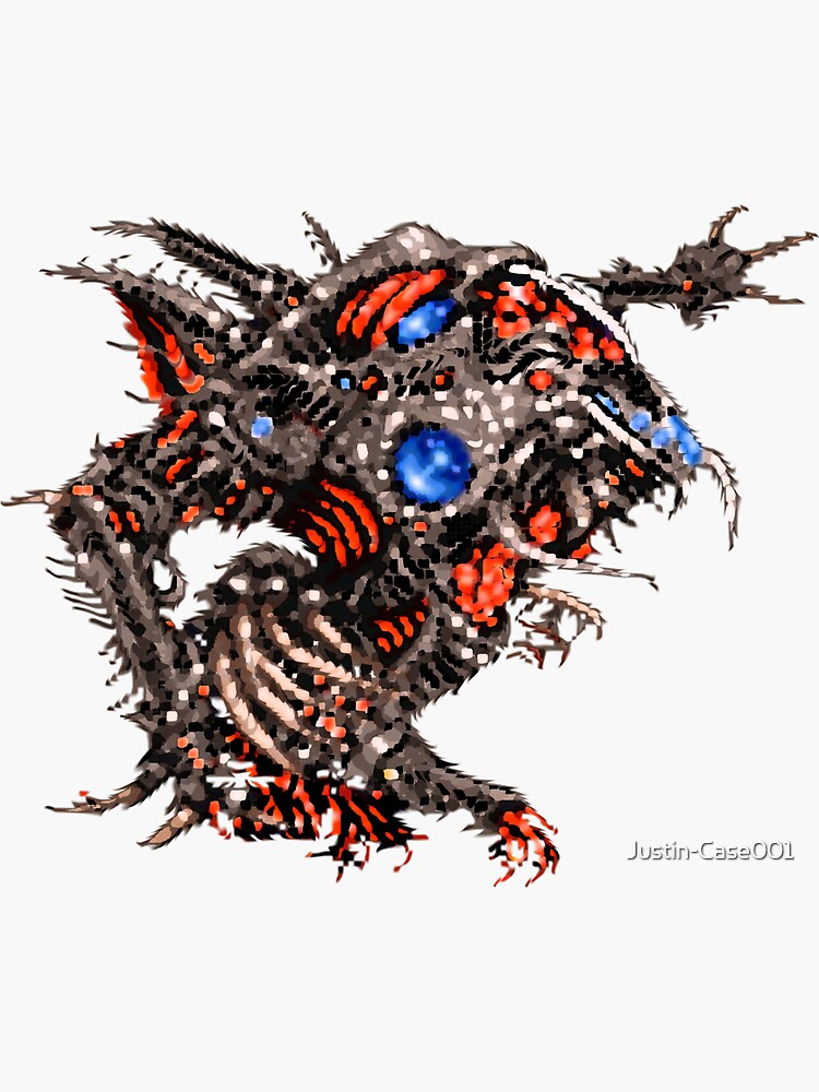 "Final Fantasy IV - Zeromus True Form" Sticker by Justin-Case001 ...