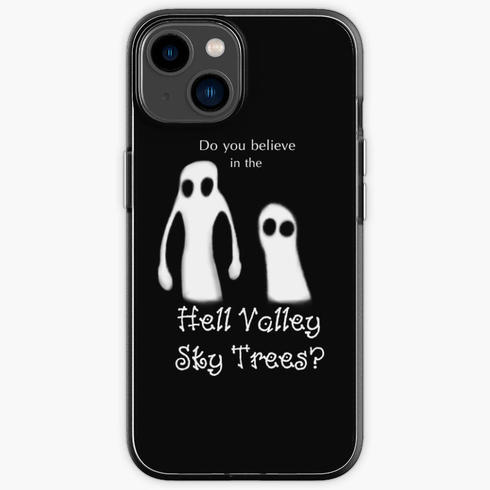 "Hell Valley Sky Trees" iPhone Case for Sale by mattwilldo | Redbubble