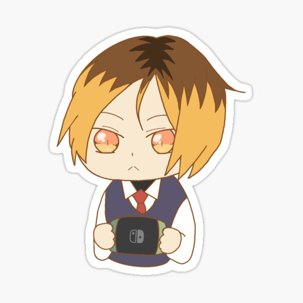 "Chibi Kenma Kozume" Sticker for Sale by ricebunsz | Redbubble