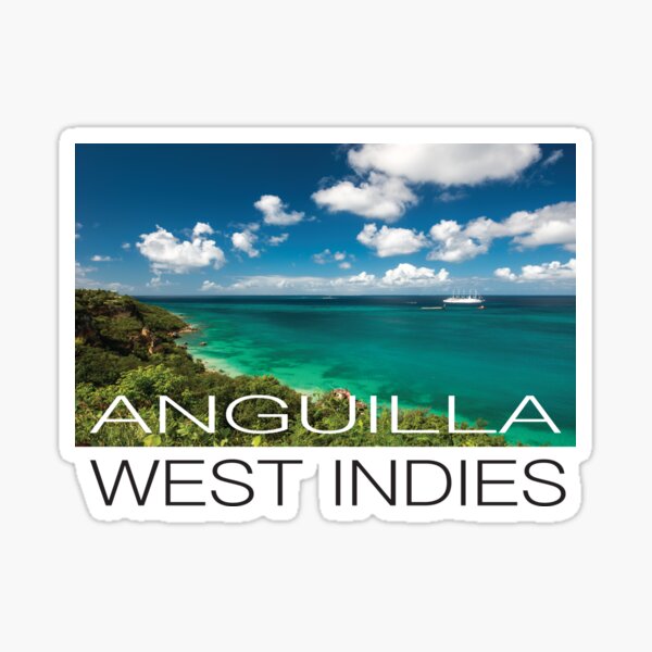 "Anguilla West Indies" Sticker for Sale by Nicomaja | Redbubble