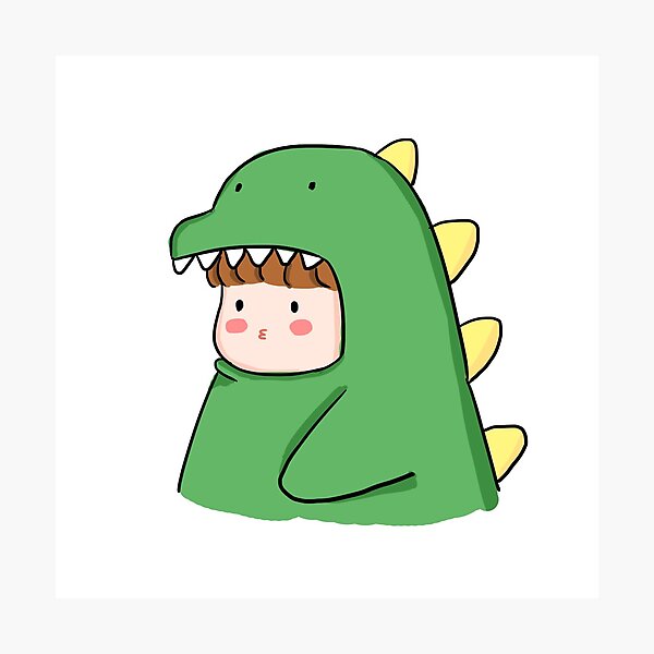 Pickle The Dinosaur Moriah Elizabeth Photographic Prints | Redbubble
