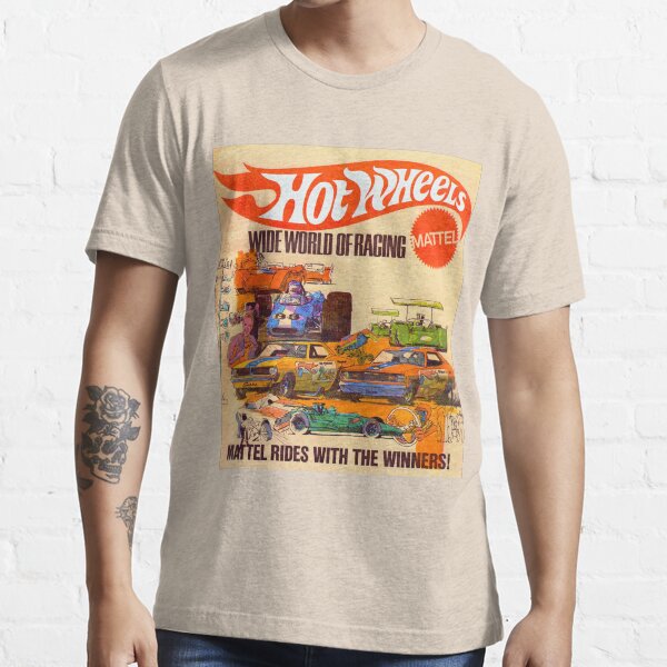 "Hot Wheels Vintage Wide World of Racing Poster " T-shirt for Sale by ...