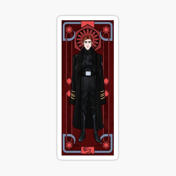 "the General " Sticker for Sale by EstrellaDeSimon | Redbubble