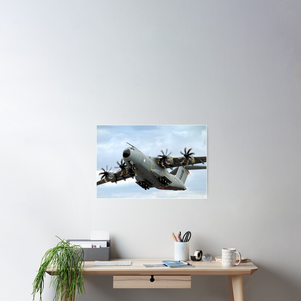 "Airbus Military A400M Demonstrator EC-402 Aircraft" Poster for Sale by ...