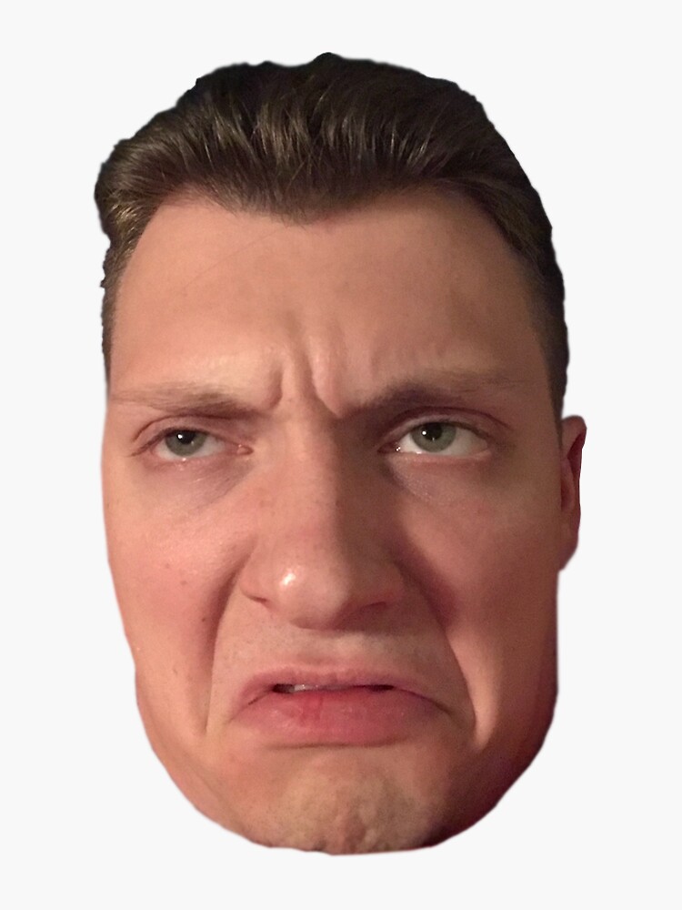 "Ryan Head" Sticker for Sale by Crushybob | Redbubble