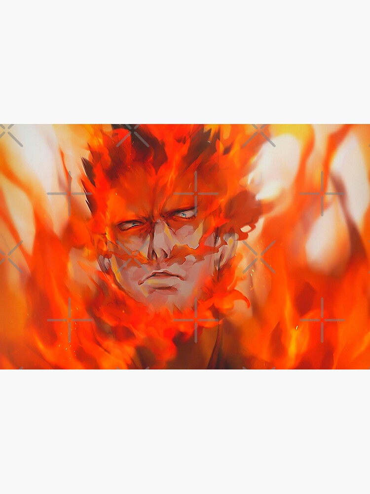 "Endeavor #1 Hero MHA Realistic Art" Poster by DrWolfstark | Redbubble