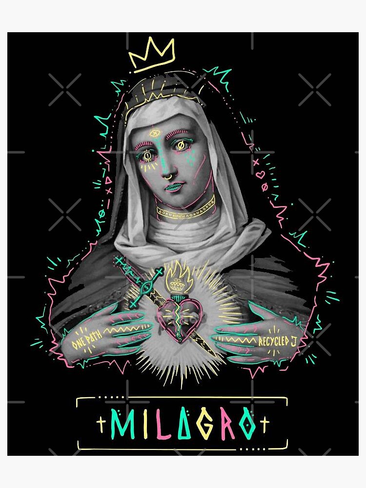 "Milagro " Sticker by dragosofficial | Redbubble