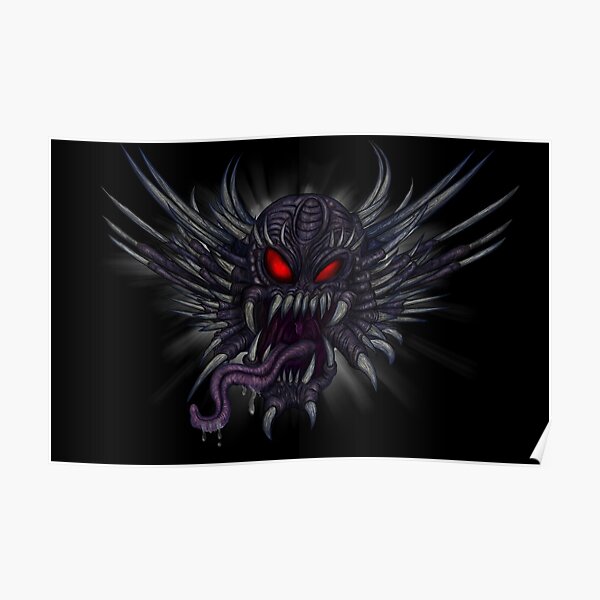 "SPIKED BEAST" Poster by CrazyRabbitTF | Redbubble