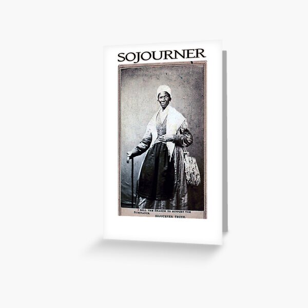 "Sojourner Truth Bootleg Style" Greeting Card for Sale by ...
