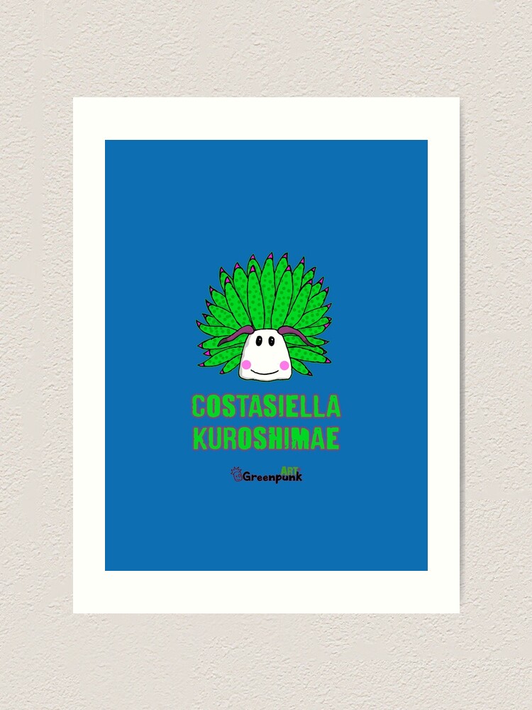 "Sheep Leaf Slug" Art Print by greenpunkart | Redbubble