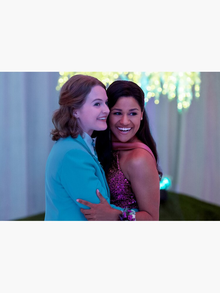 "Alyssa and Emma hug the prom netflix" Sticker for Sale by emcazalet ...