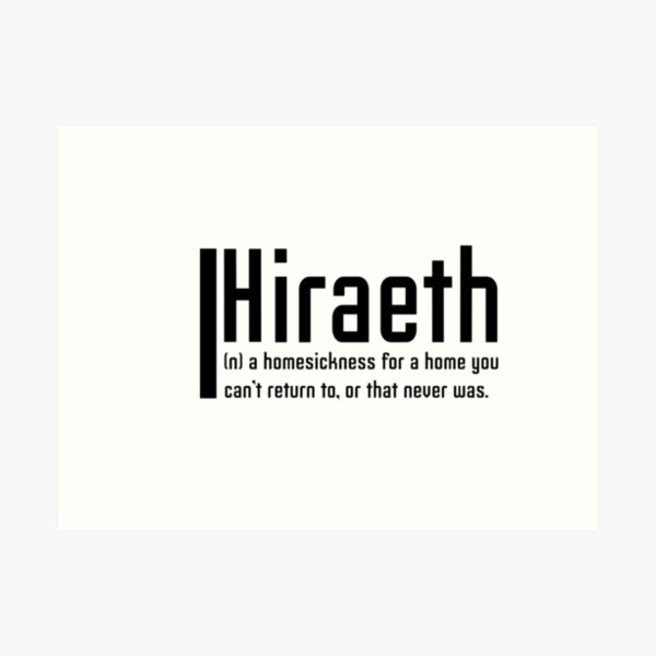 Hiraeth Art Prints | Redbubble